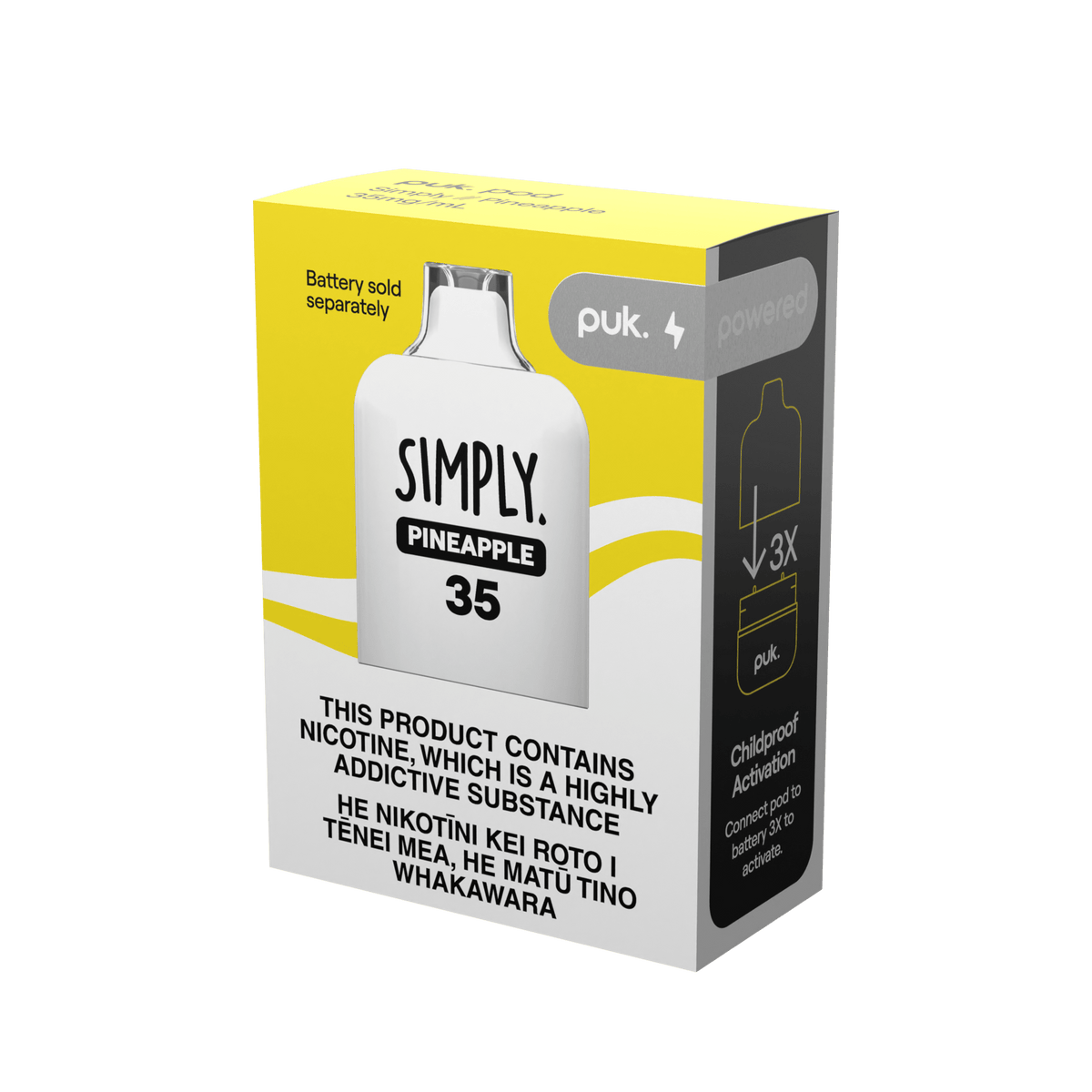 Simply - puk. Pod - Pineapple – The Vape Shop