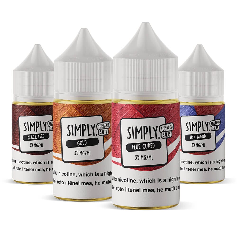 Simply Tobacco Salts Tasting Pack – The Vape Shop